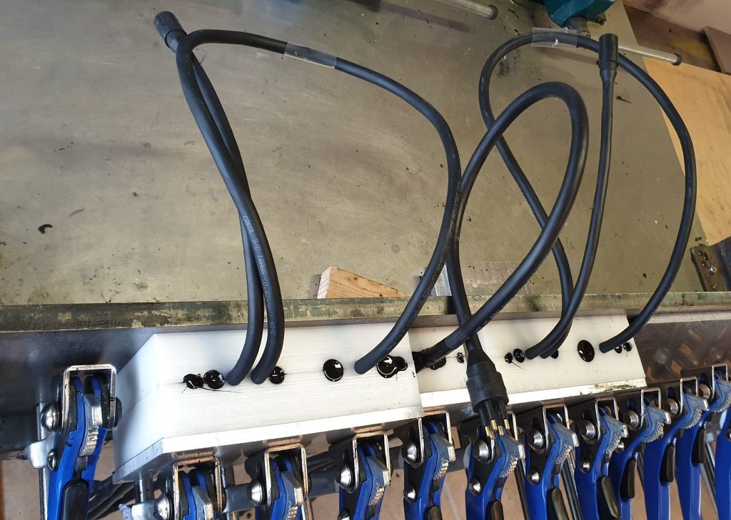 Professional Rubber moulding on Subsea cables - LH Camera